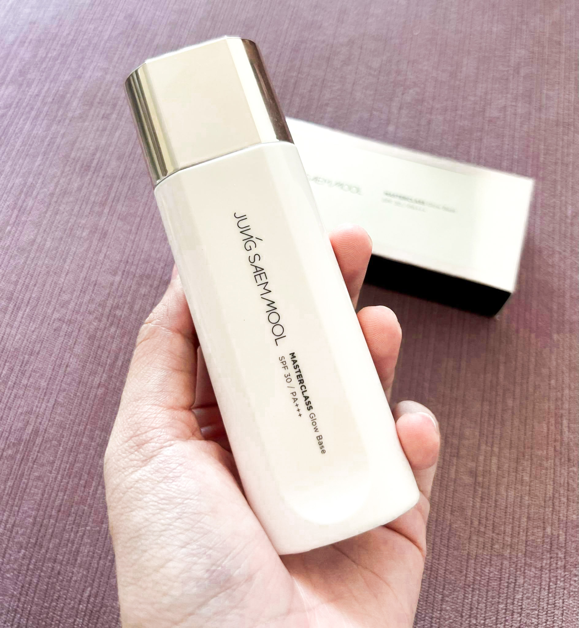 รีวิว เมคอัพเบส ปรับผิวฉ่ำวาว ด้วย JUNG SAEM MOOL MASTERCLASS GLOW BASE ...