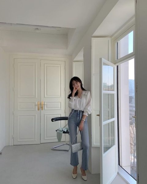 แฟชั่นวัยทำงาน! 30 ไอเดียใส่กางเกงยีนส์ให้ดูดี ไม่เซอร์เกินไป!! - Ladyissue เว็บรีวิว ...