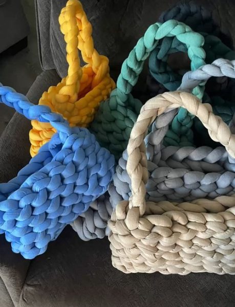 Chunky Knit Bag! กระเป๋าถักสุดฮิต ไม่อยากตกเทรนด์ต้องมีนะ!! - Ladyissue ...
