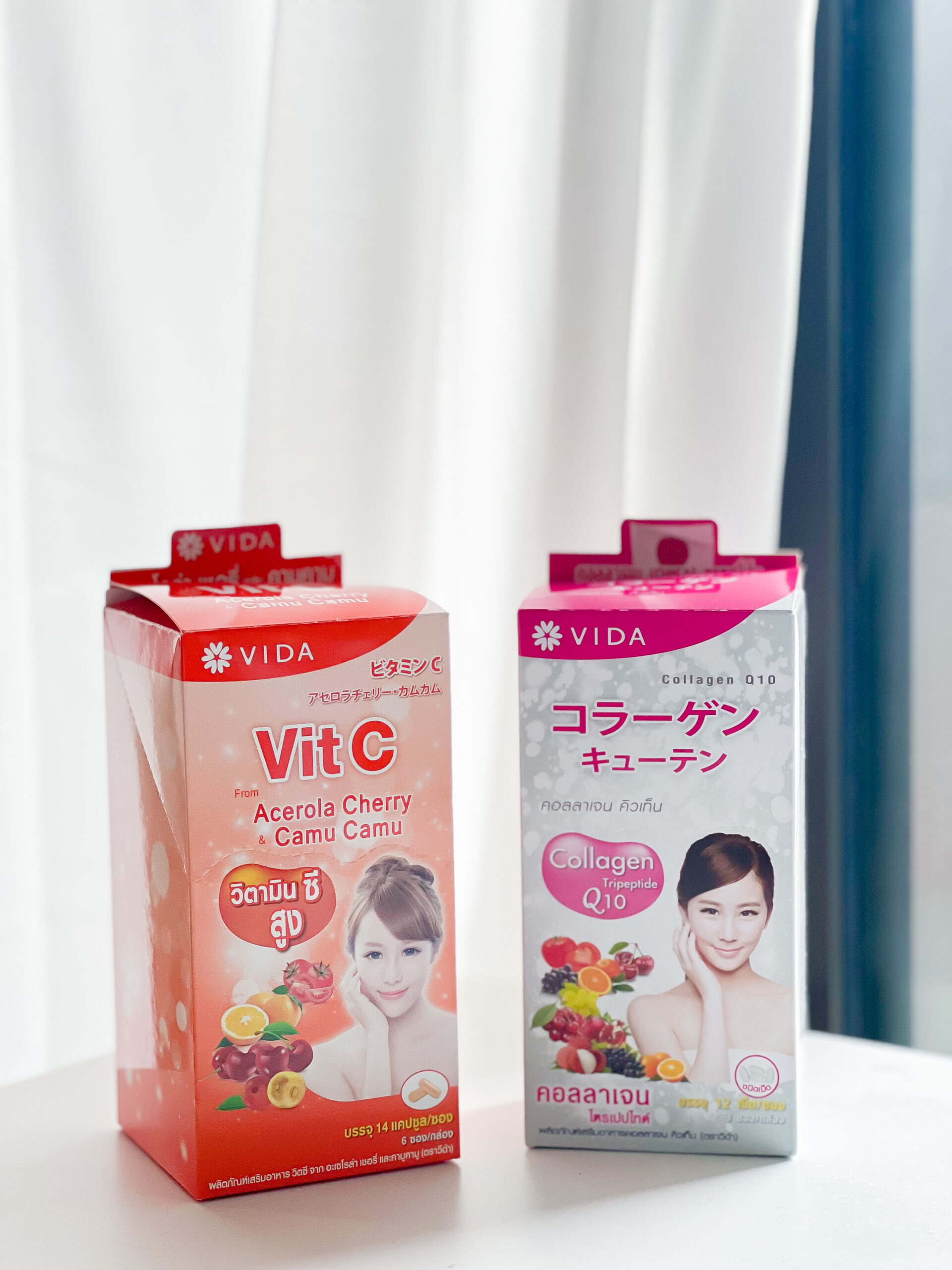 รีวิว คู่หูผิวสวยมาแรงปี 2023!! Vida Vit C & Vida Collagen Q10 ได้ทั้ง ...