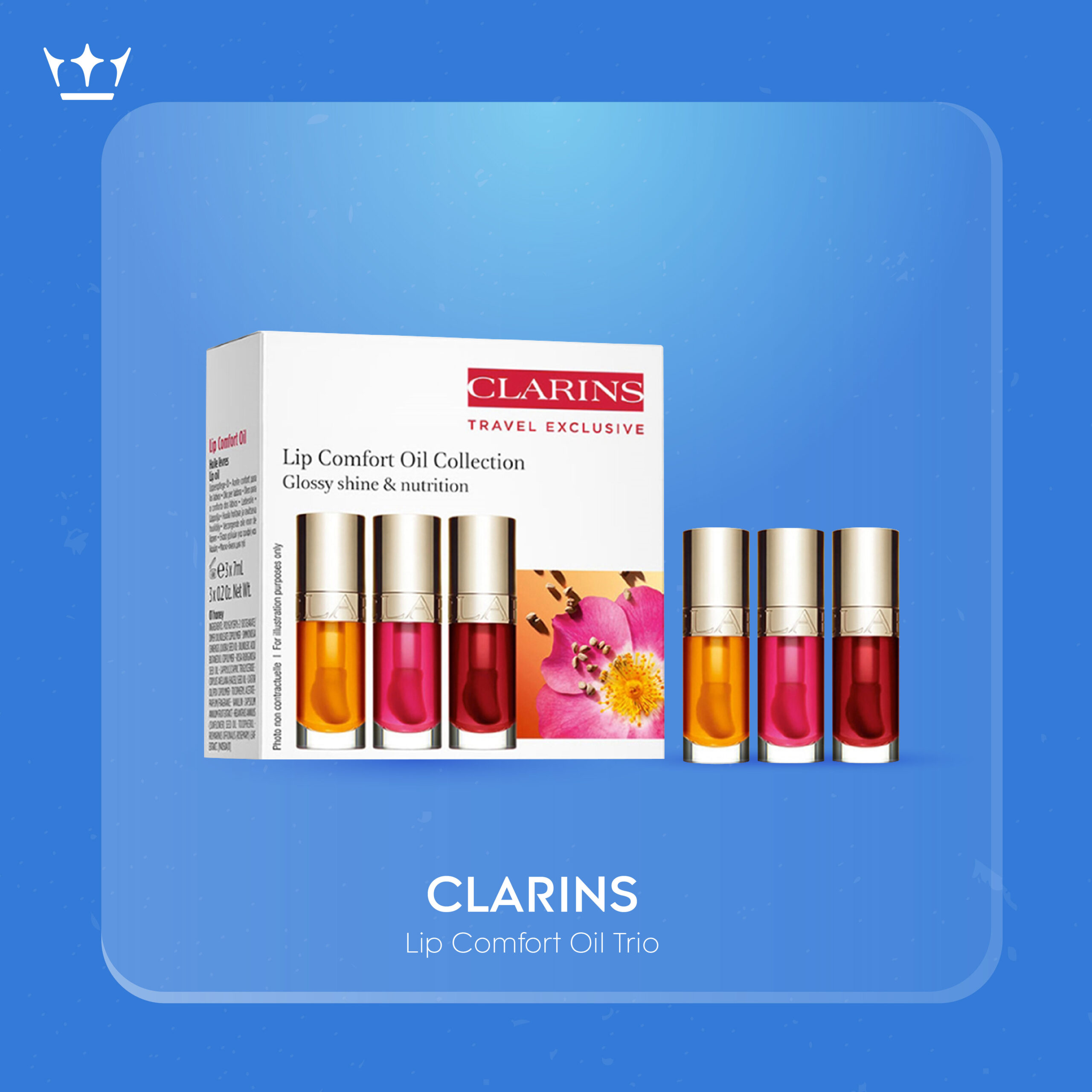 03.Clarins Lip Comfort Oil Trio - Ladyissue เว็บรีวิวเครื่องสำอาง ชุมชน ...